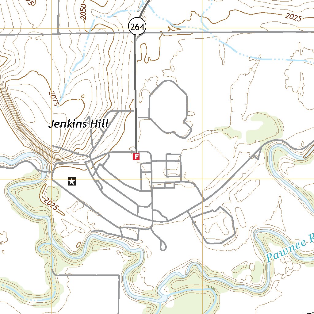Fort Larned, KS (2018, 24000-Scale) Map by United States Geological ...