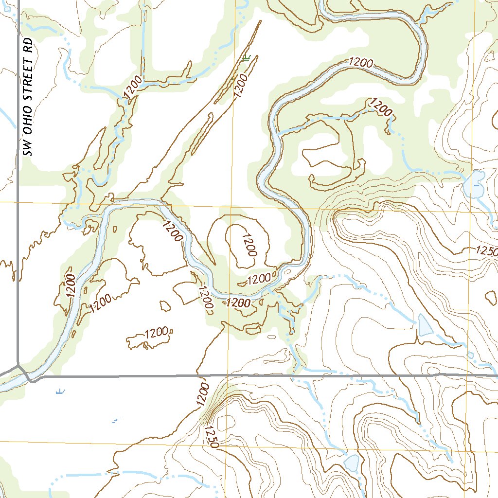 Gordon, KS (2018, 24000-Scale) Map by United States Geological Survey ...
