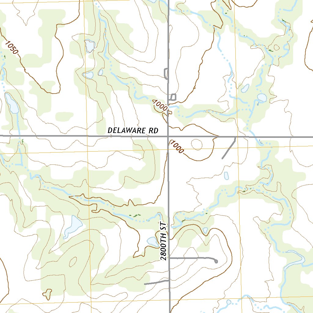 Iola SE, KS (2018, 24000-Scale) Map by United States Geological Survey ...