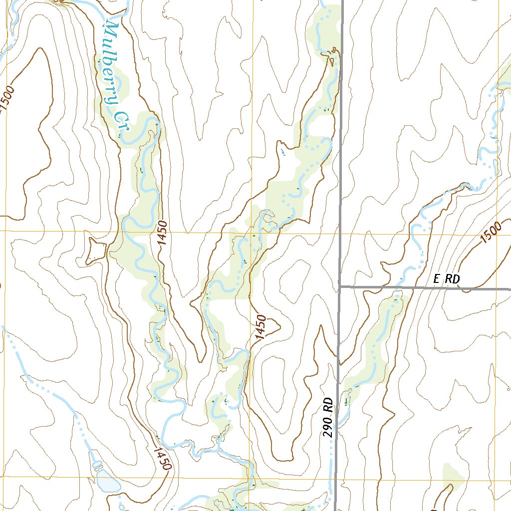 Jewell SW, KS (2018, 24000-Scale) Map by United States Geological ...