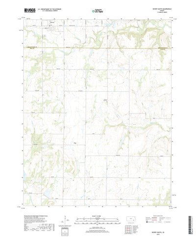 Severy South, KS (2018, 24000-Scale) Map by United States Geological ...