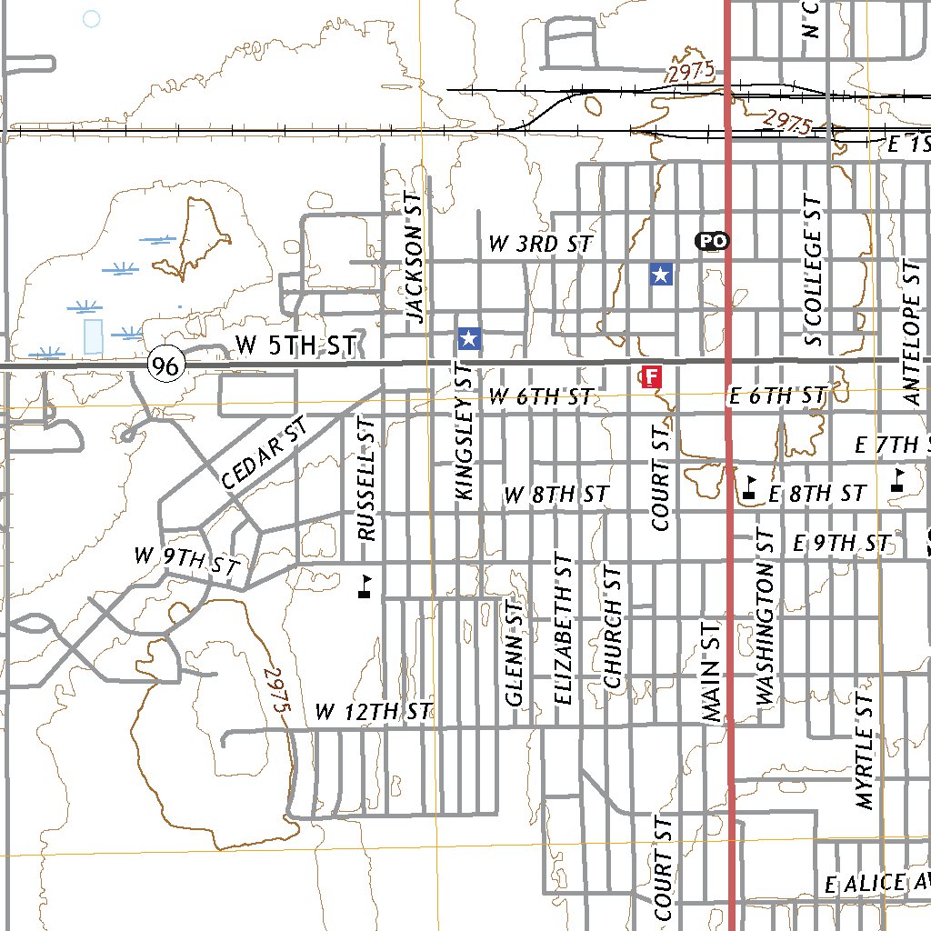 Scott City, KS (2018, 24000-Scale) Map by United States Geological ...