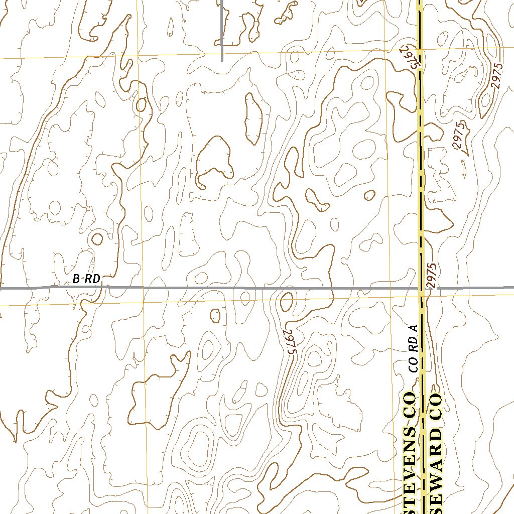 Woods SE, KS (2018, 24000-Scale) Map by United States Geological Survey ...