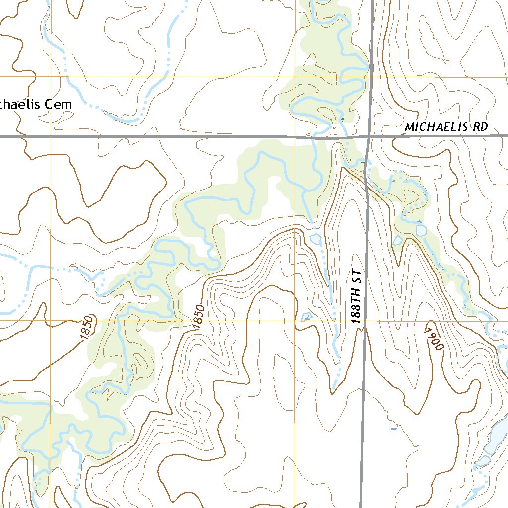 Susank, KS (2018, 24000-Scale) Map by United States Geological Survey ...