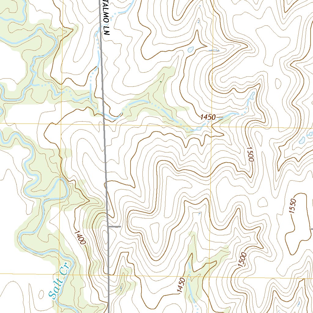 Wayne, KS (2018, 24000-Scale) Map by United States Geological Survey ...