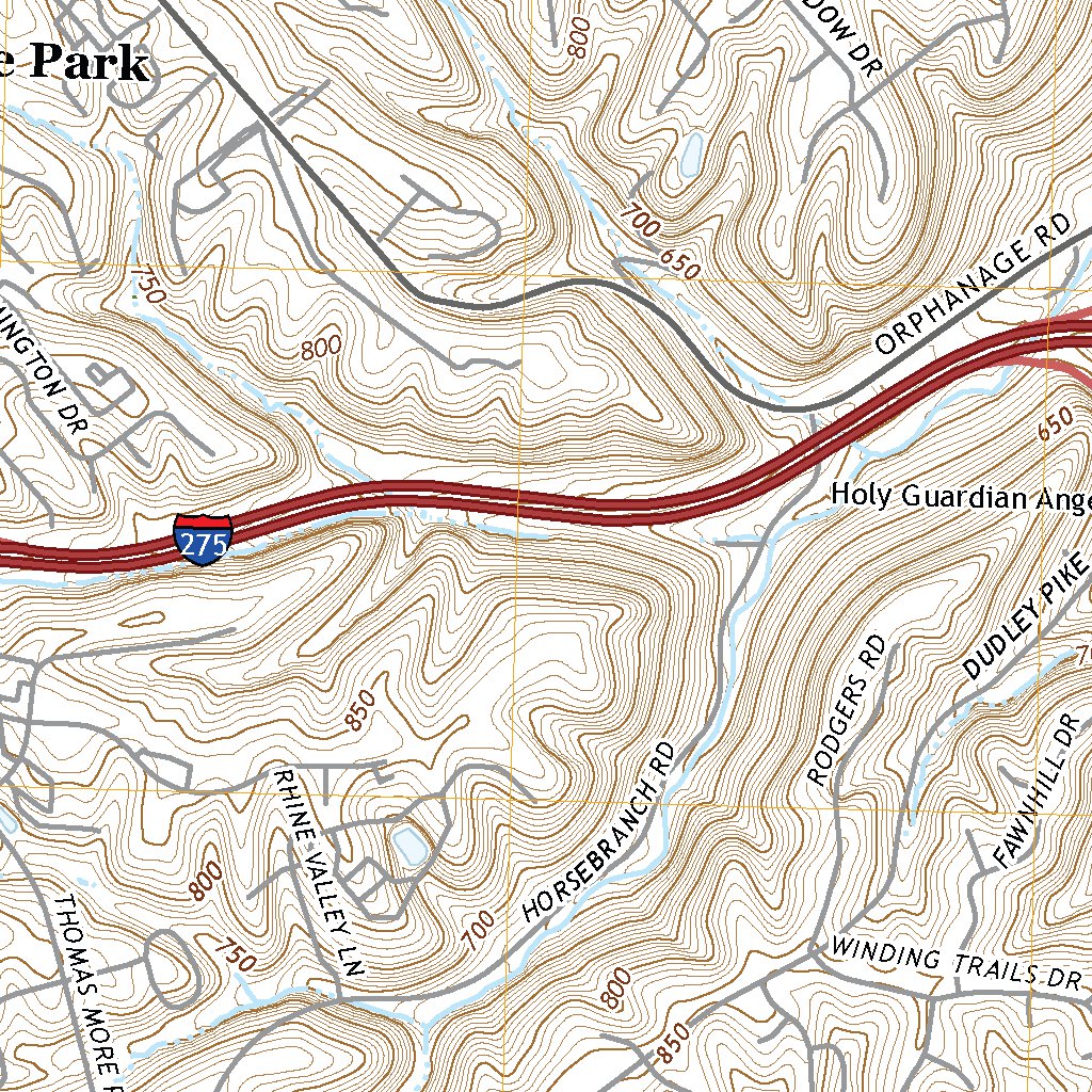 Covington, KY (2019, 24000-Scale) Map by United States Geological ...