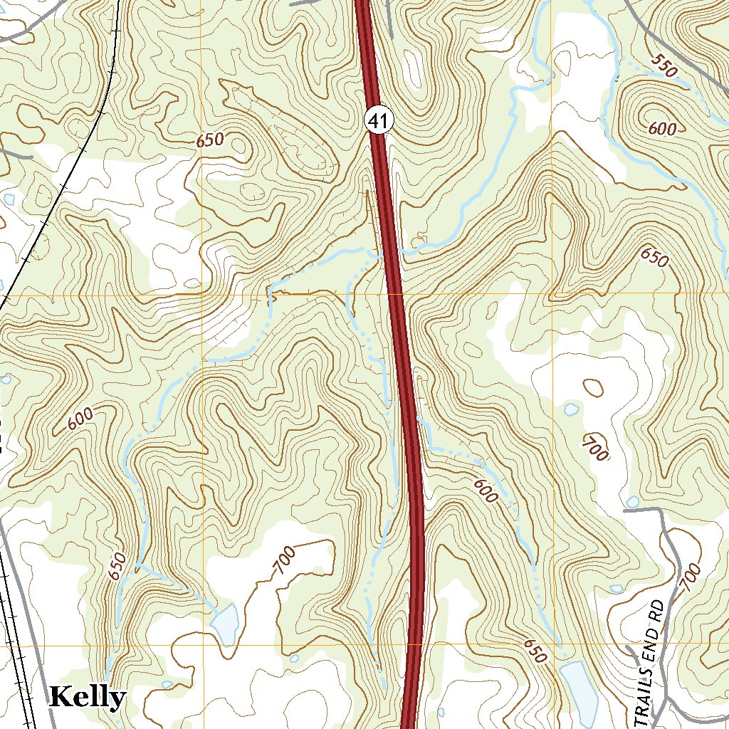 Kelly, KY (2019, 24000-Scale) Map by United States Geological Survey ...