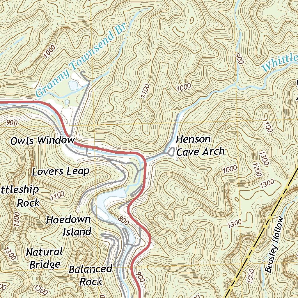 Slade, KY (2019, 24000-Scale) Map by United States Geological Survey ...