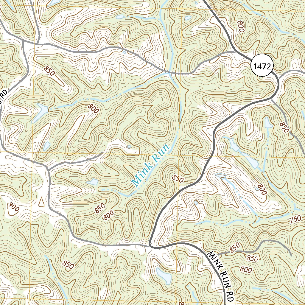 Waddy, KY (2019, 24000-Scale) Map by United States Geological Survey ...