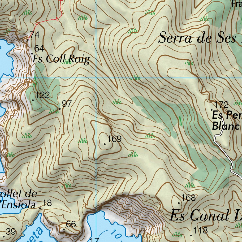 Illa de Cabrera (0774-1) Map by Instituto Geografico Nacional de Espana ...