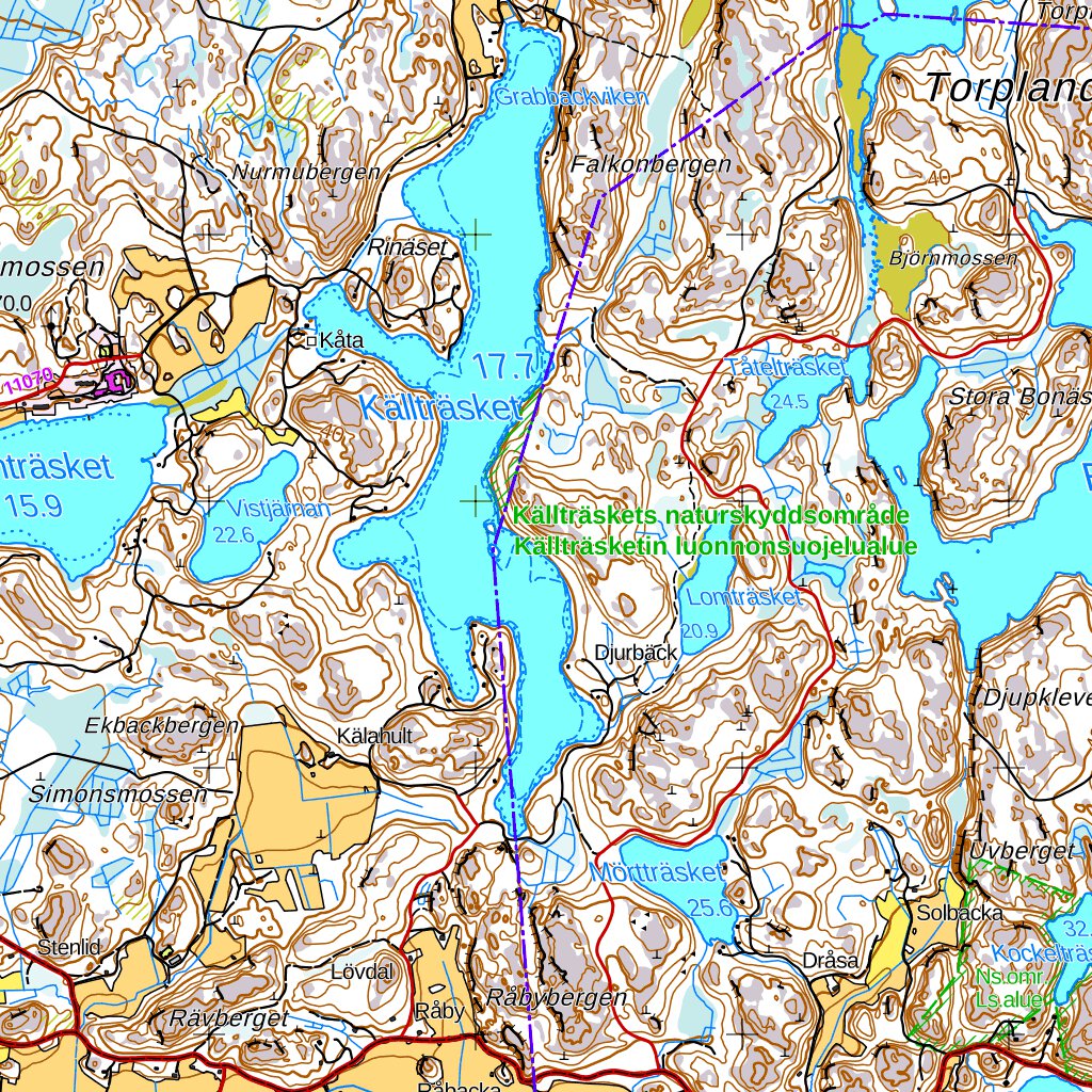Inkoo 1:50 000 (K422) Map by MaanMittausLaitos | Avenza Maps
