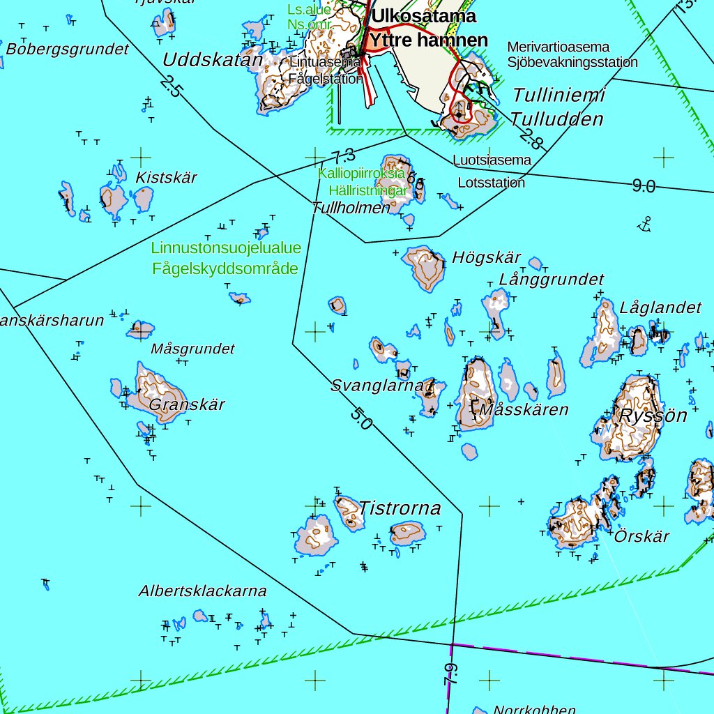 Hanko 1:50 000 (K343) Map by MaanMittausLaitos | Avenza Maps