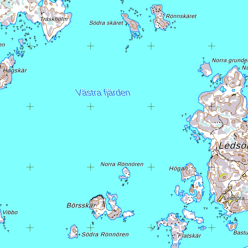 Vårdö 1:50 000 (L312) Map by MaanMittausLaitos | Avenza Maps