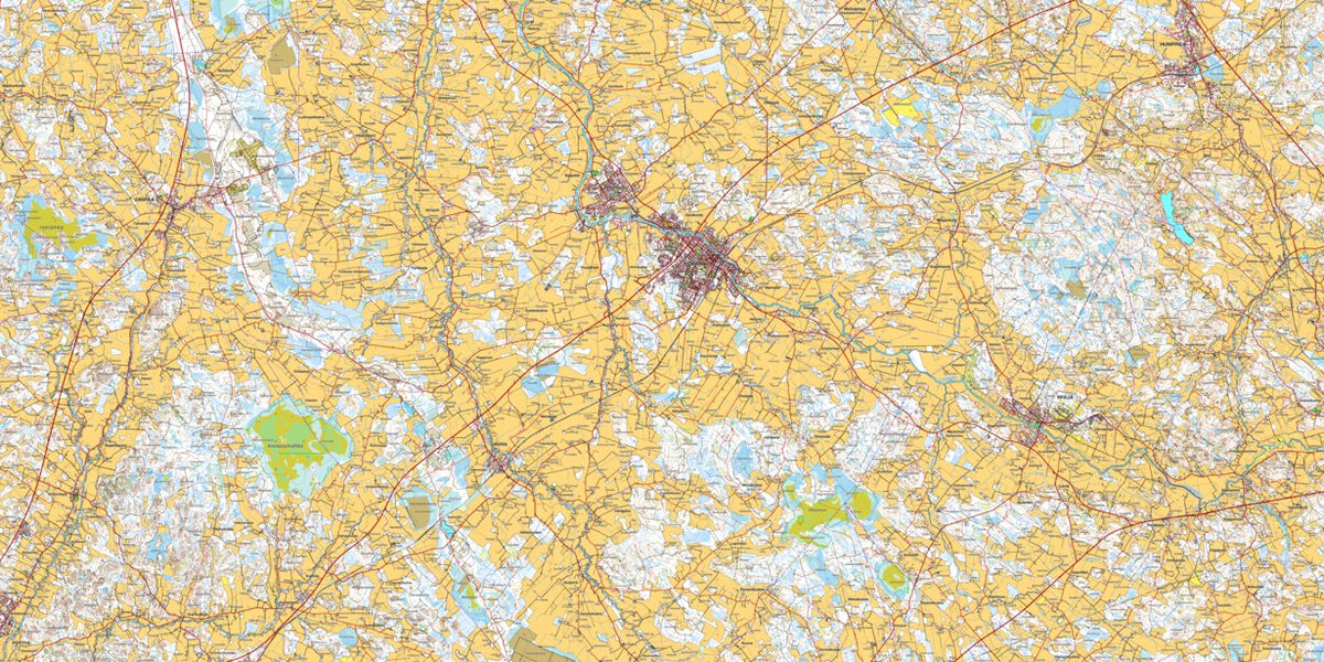 Loimaa 1:50 000 (L344) Map by MaanMittausLaitos | Avenza Maps