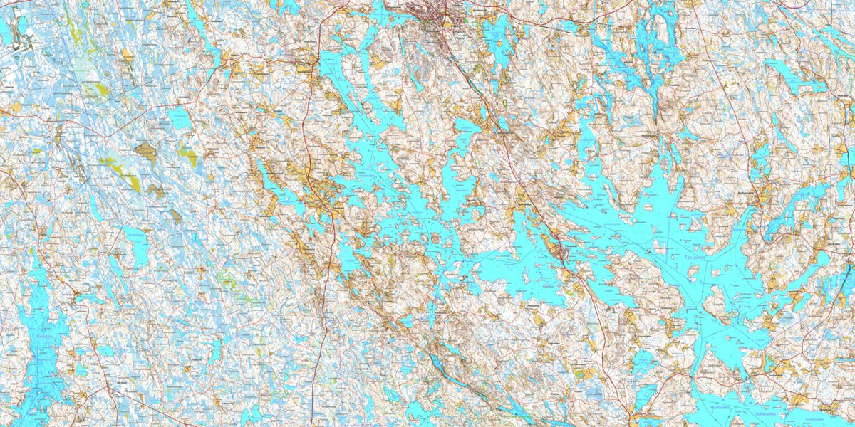 Virrat 1:50 000 (N412) Map by MaanMittausLaitos | Avenza Maps