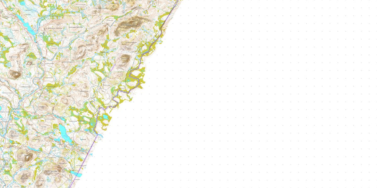 Salla 1:50 000 (U532) Map by MaanMittausLaitos | Avenza Maps
