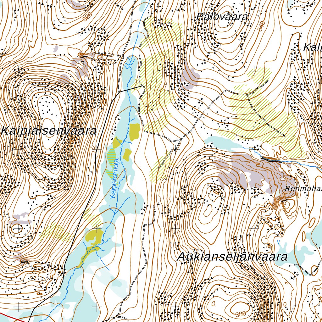 Salla 1:50 000 (U513) Map by MaanMittausLaitos | Avenza Maps