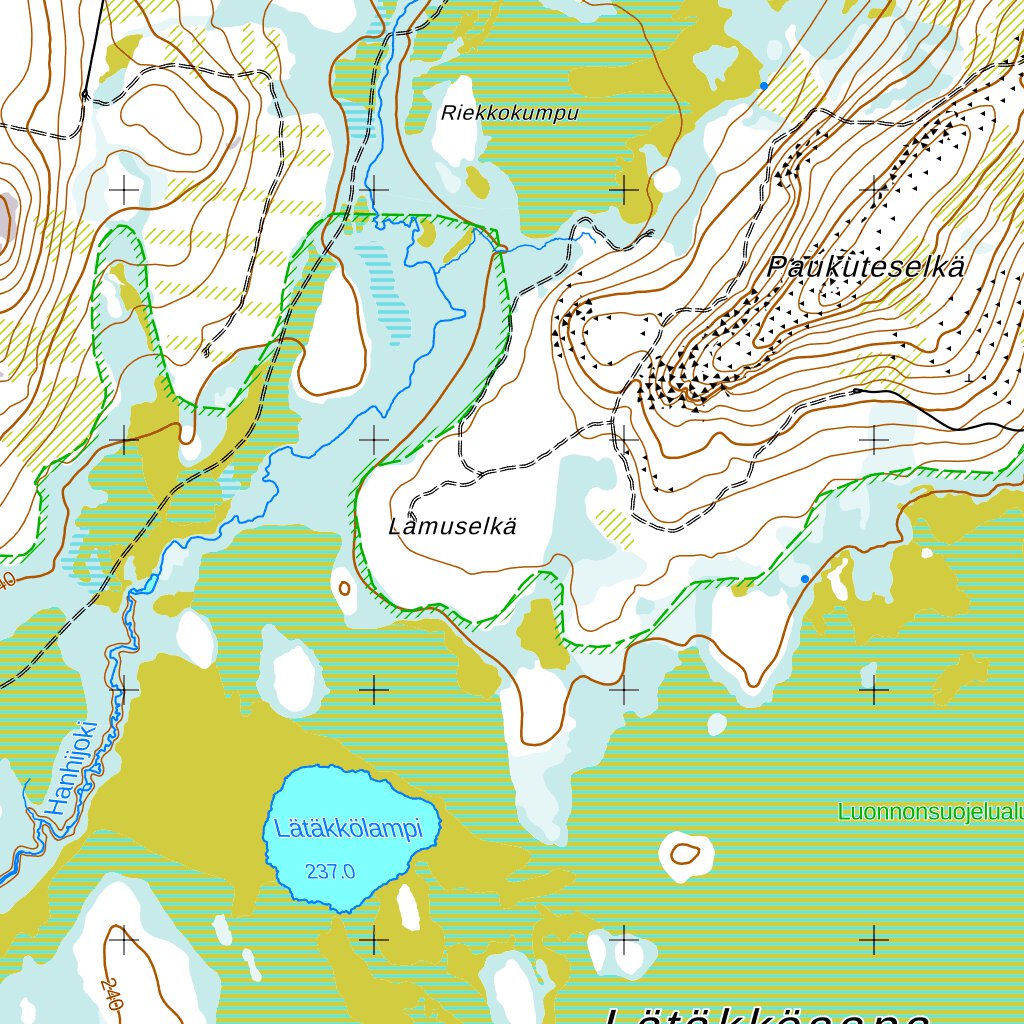 Sodankylä 1:50 000 (U522) Map by MaanMittausLaitos | Avenza Maps