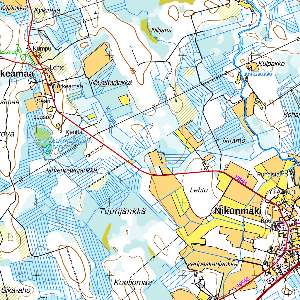 Tornio 1:50 000 (S424) Map by MaanMittausLaitos | Avenza Maps