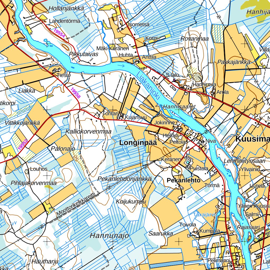 Tornio 1:50 000 (S424) Map by MaanMittausLaitos | Avenza Maps