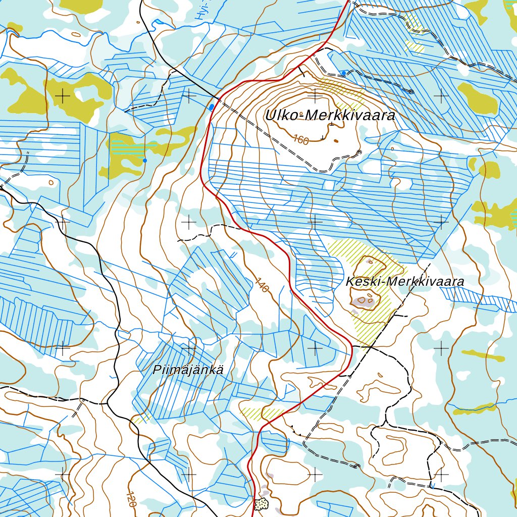 Rovaniemi 1:50 000 (T432) Map by MaanMittausLaitos | Avenza Maps