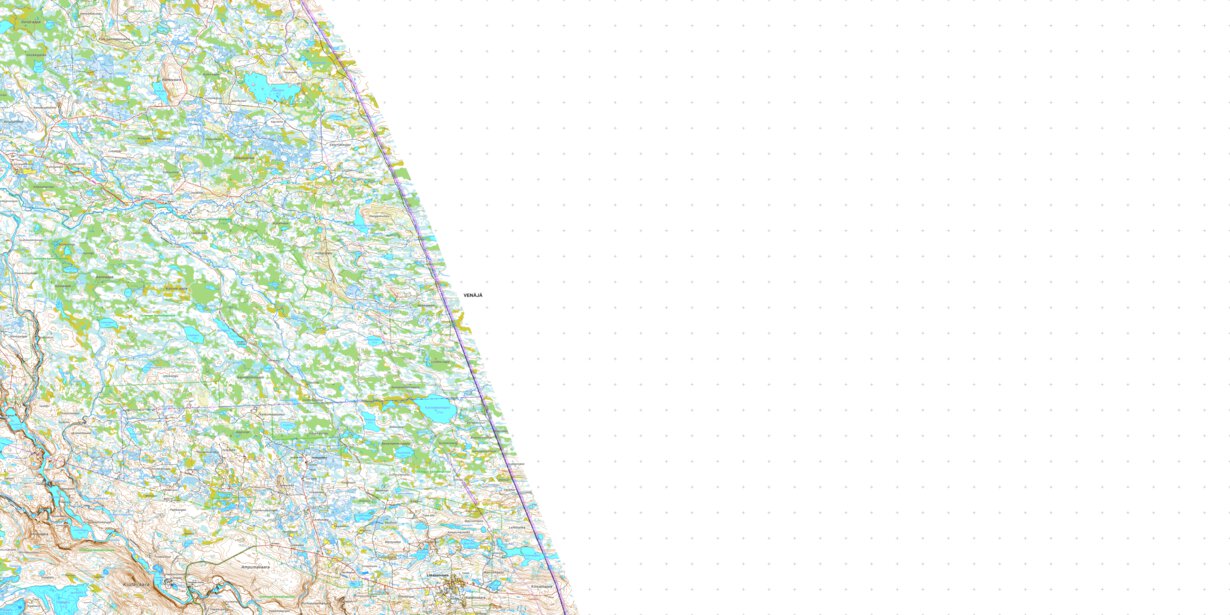 Salla 1:50 000 (T532) Map by MaanMittausLaitos | Avenza Maps