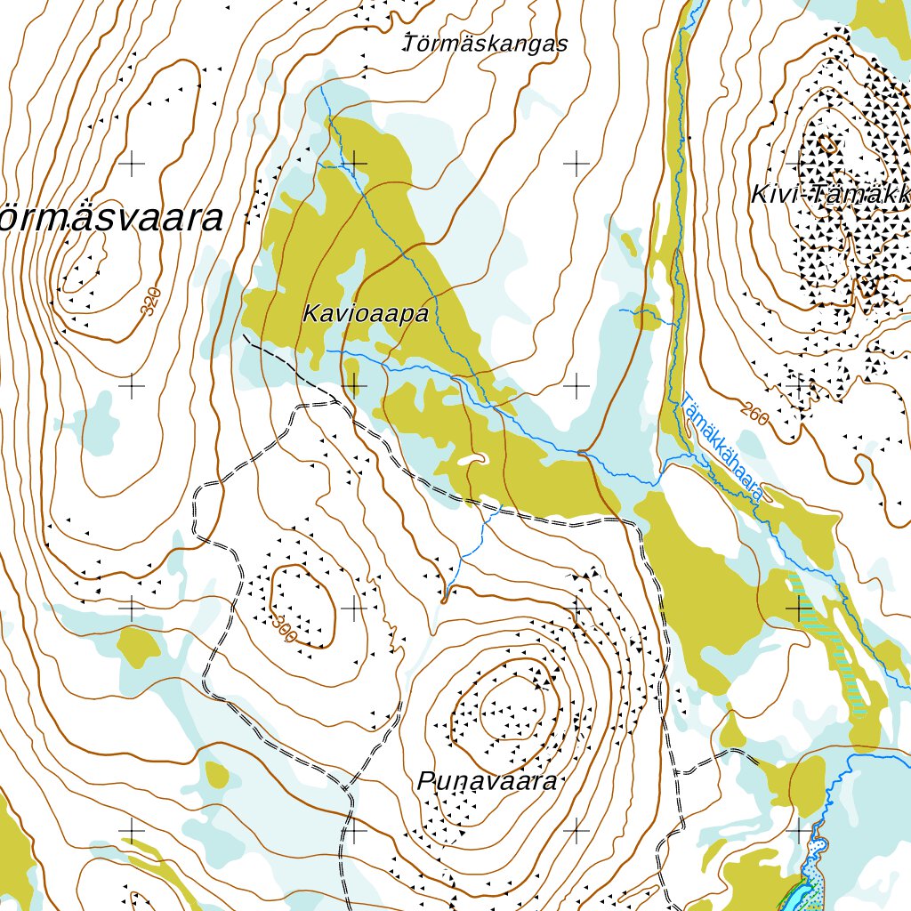 Sodankylä 1:50 000 (V434) Map by MaanMittausLaitos | Avenza Maps