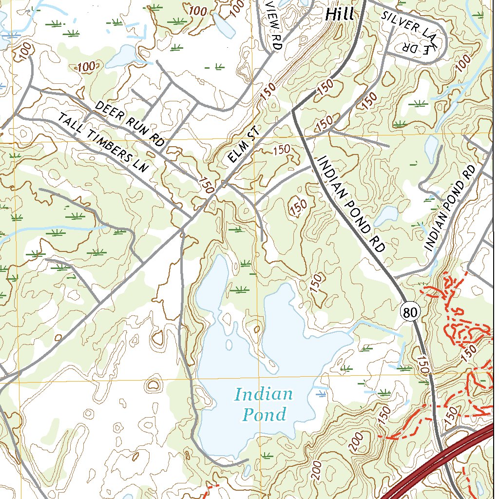 Plympton, MA (2021, 24000-Scale) Map by United States Geological Survey ...