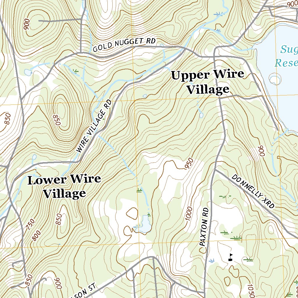 Paxton, MA (2021, 24000-Scale) Map by United States Geological Survey ...