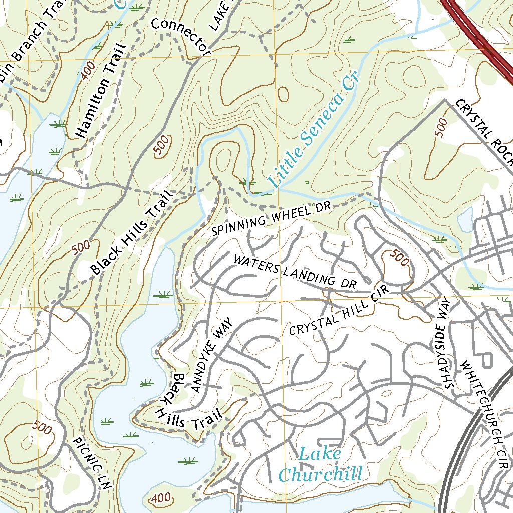 Germantown, MD (2019, 24000-Scale) Map by United States Geological ...