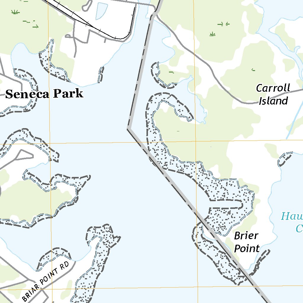 Gunpowder Neck, MD (2019, 24000-Scale) Map by United States Geological ...