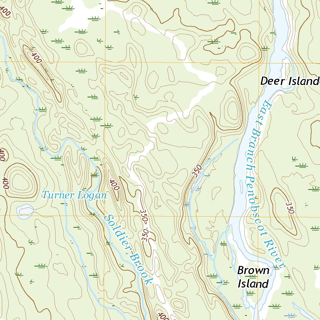Stacyville, ME (2021, 24000-Scale) Map by United States Geological ...