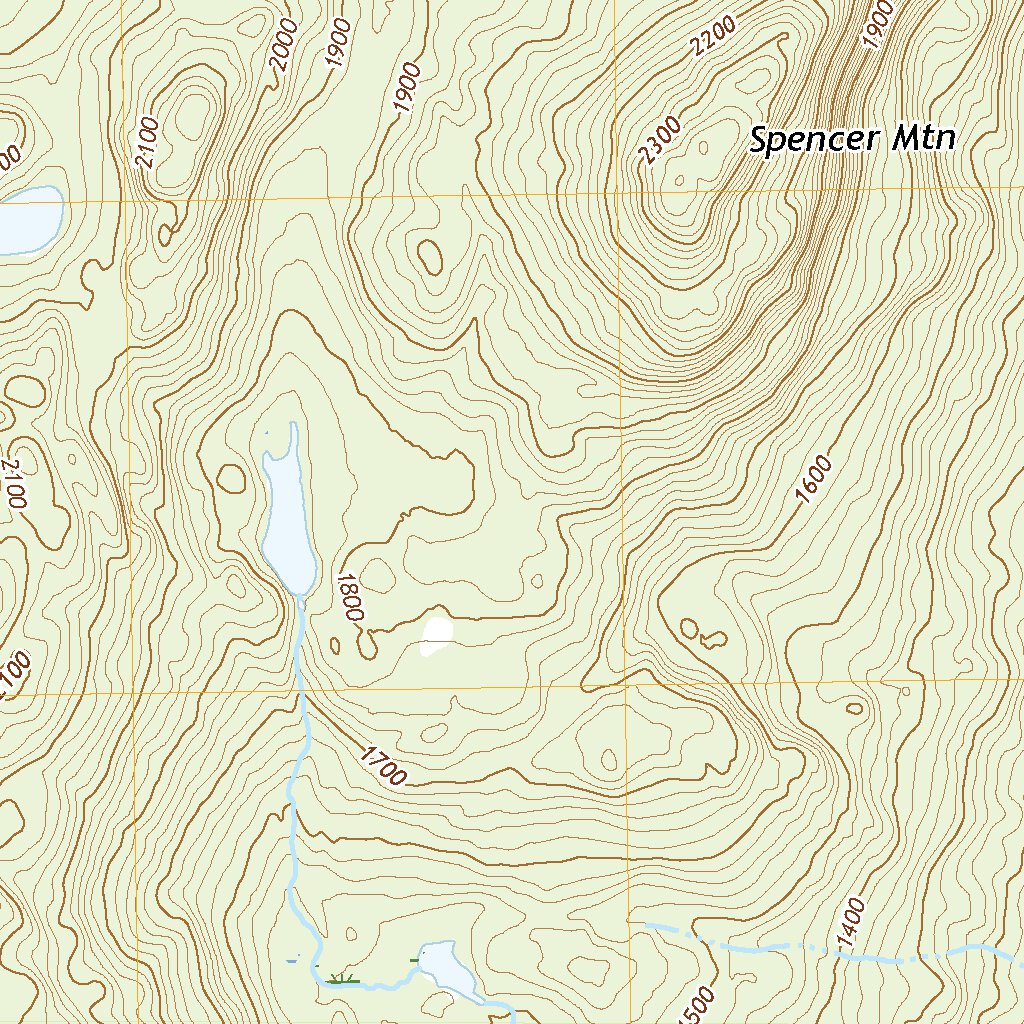 Spencer Lake, ME (2021, 24000-Scale) Map by United States Geological ...