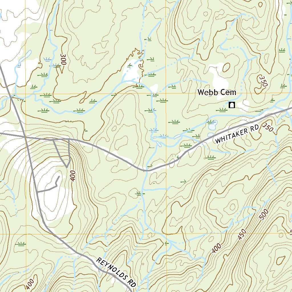 Unity Pond, ME (2021, 24000-Scale) Map by United States Geological ...