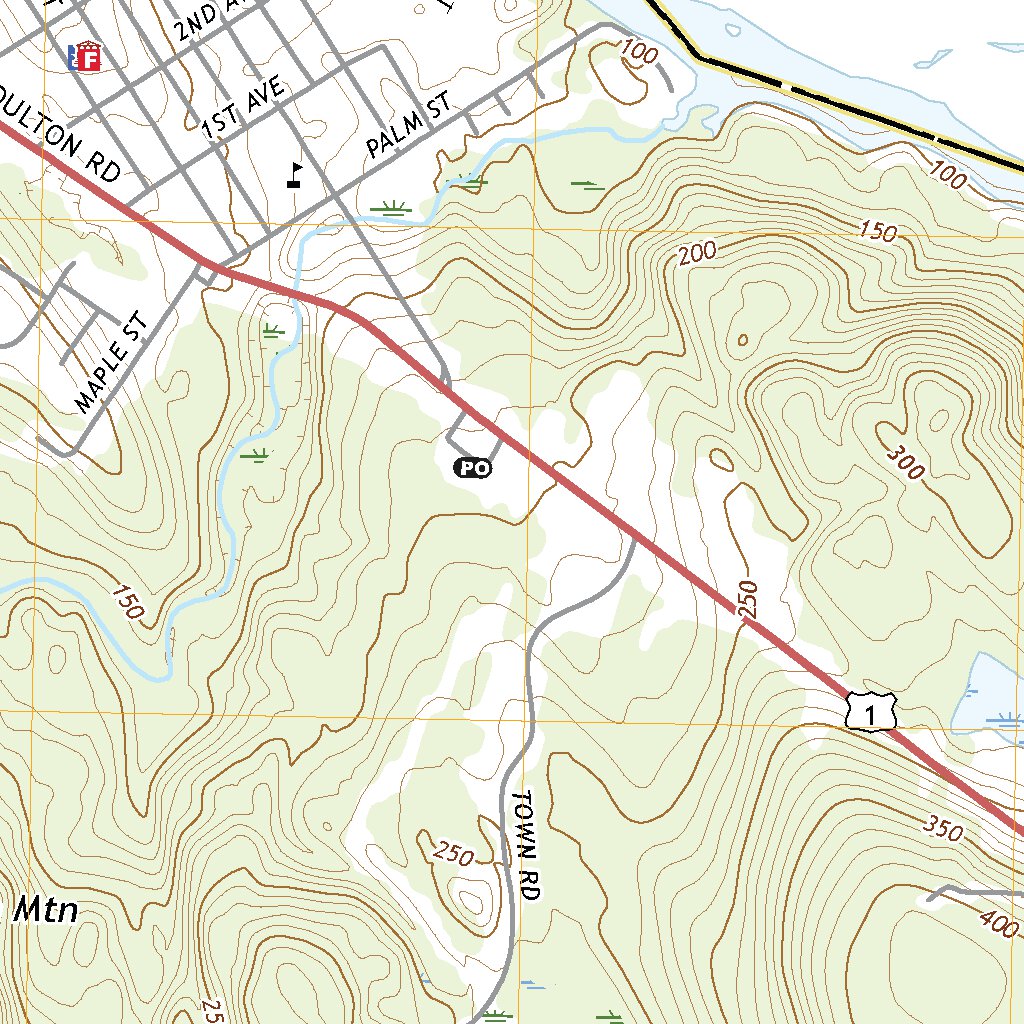 Woodland, ME (2021, 24000-Scale) Map by United States Geological Survey ...