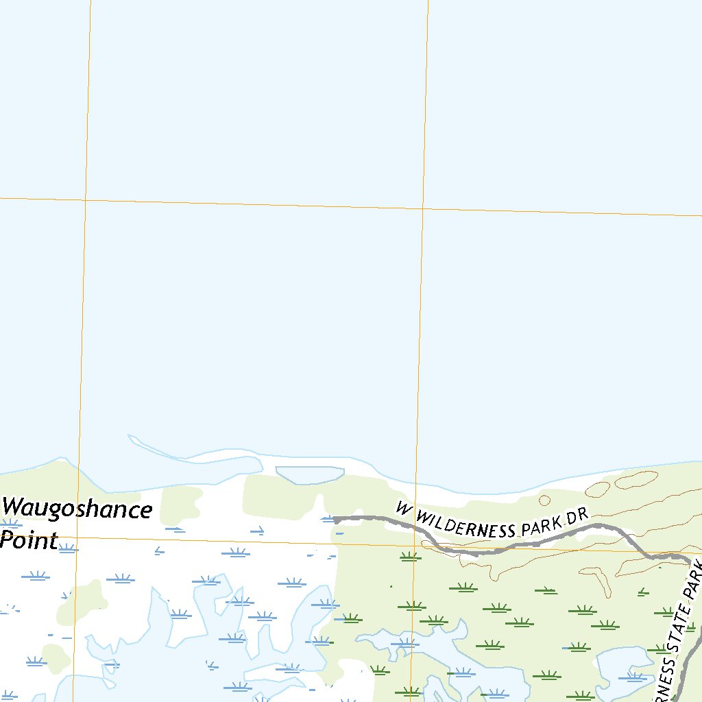 Big Stone Bay, MI (2019, 24000-Scale) Map by United States Geological ...
