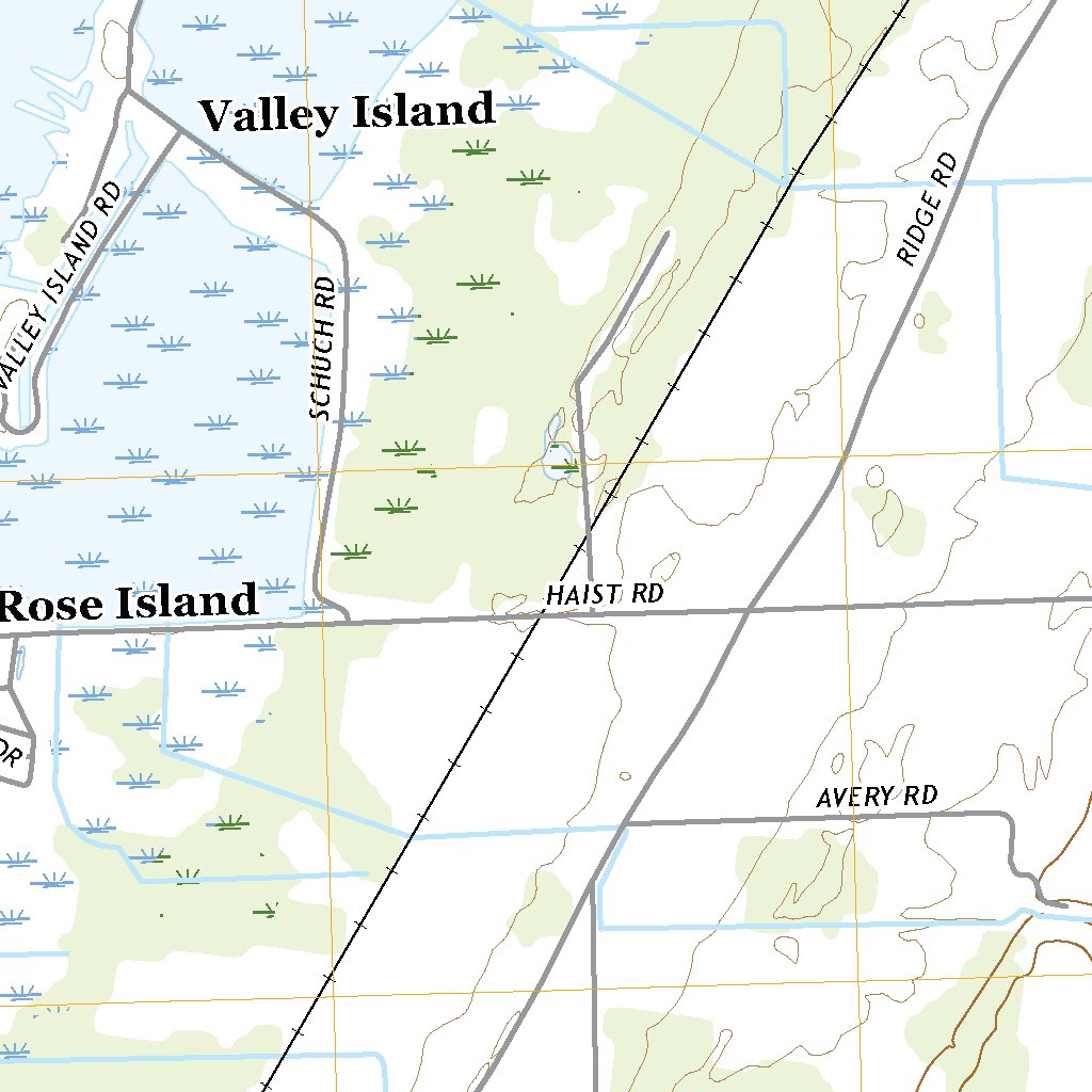 Bay Port West, MI (2019, 24000-Scale) Map by United States Geological ...