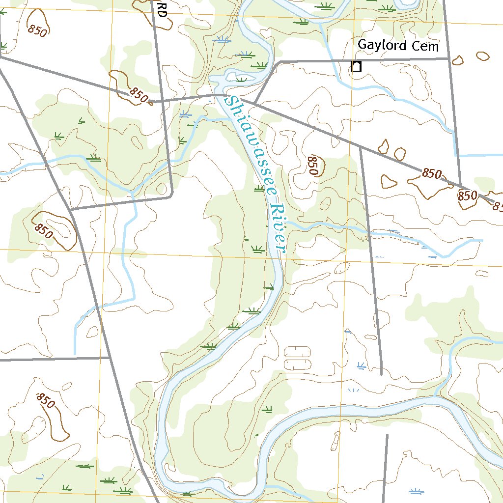 Corunna SE, MI (2019, 24000-Scale) Map by United States Geological ...