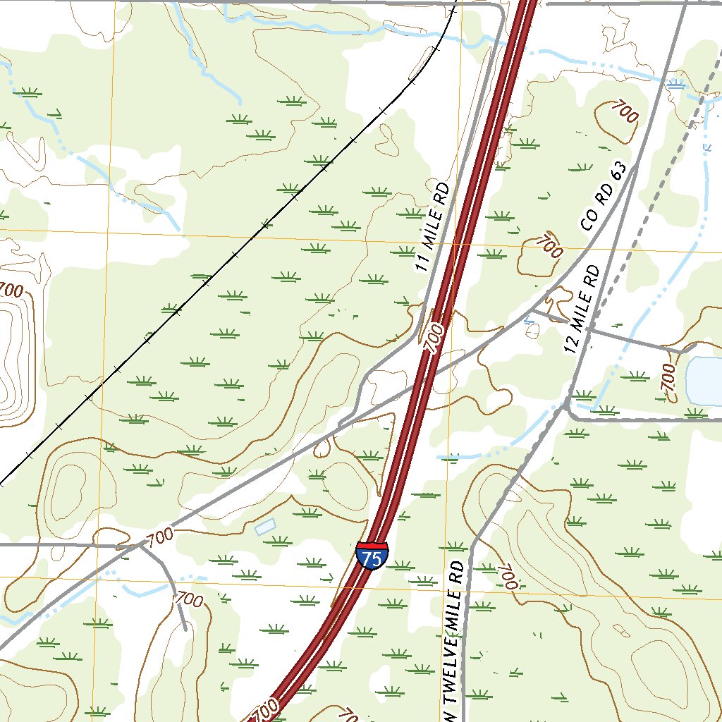 Dafter, MI (2019, 24000-Scale) Map by United States Geological Survey ...