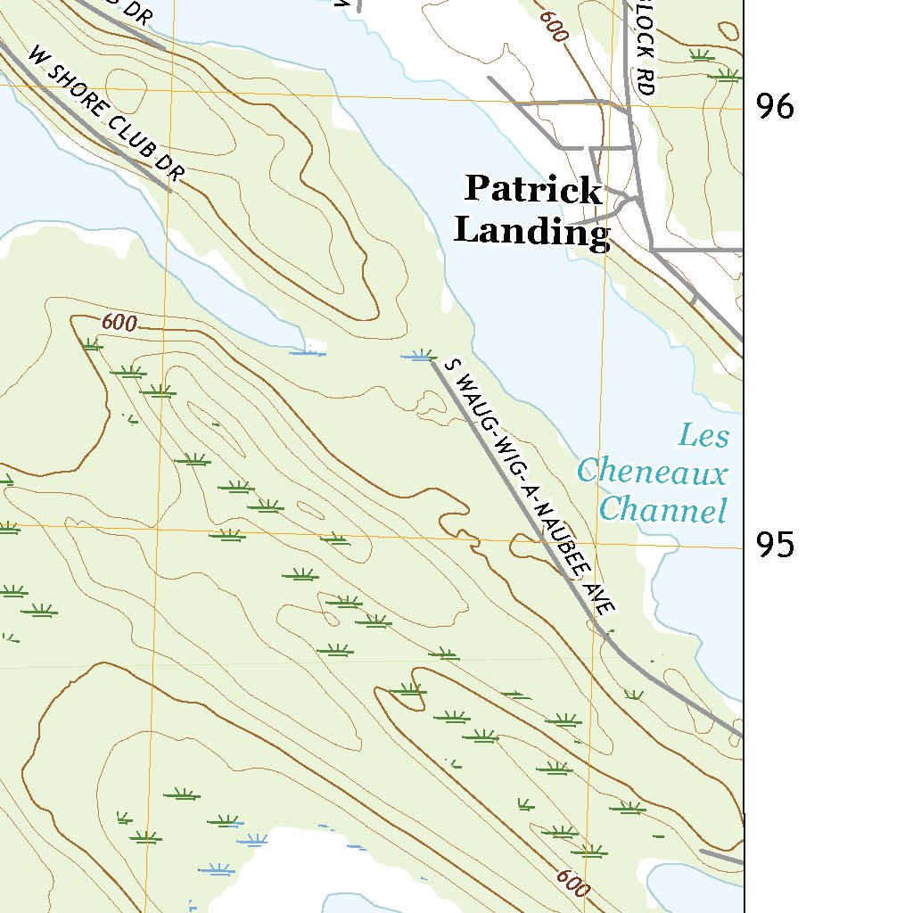 Goose Island, MI (2019, 24000-Scale) Map by United States Geological ...