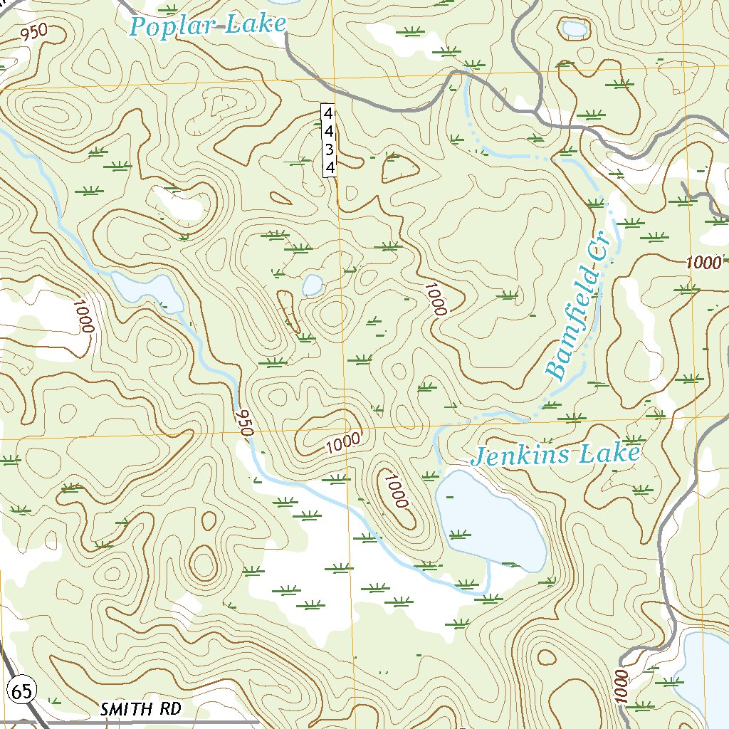 Glennie, MI (2019, 24000-Scale) Map by United States Geological Survey ...
