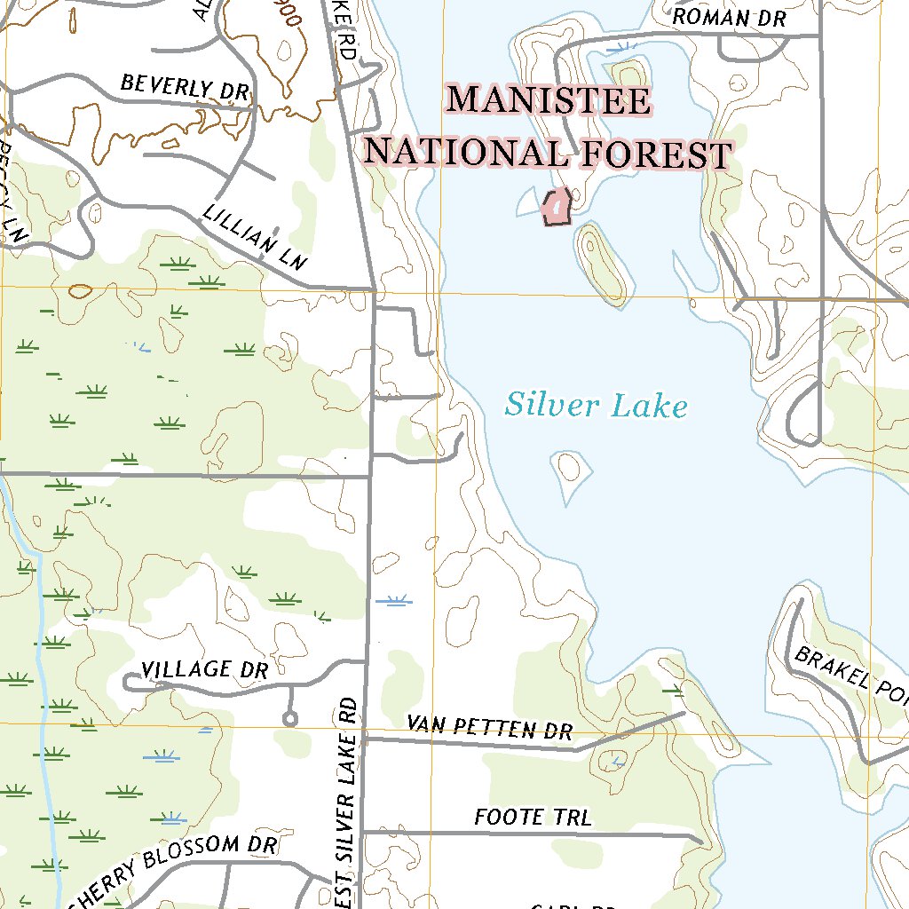 Grawn, MI (2019, 24000-Scale) Map by United States Geological Survey ...