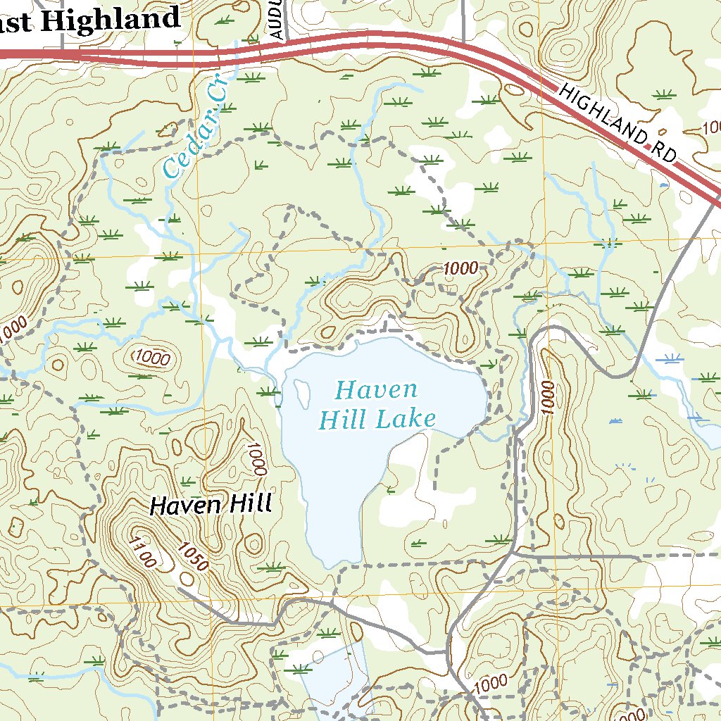 Highland, MI (2019, 24000-Scale) Map by United States Geological Survey ...