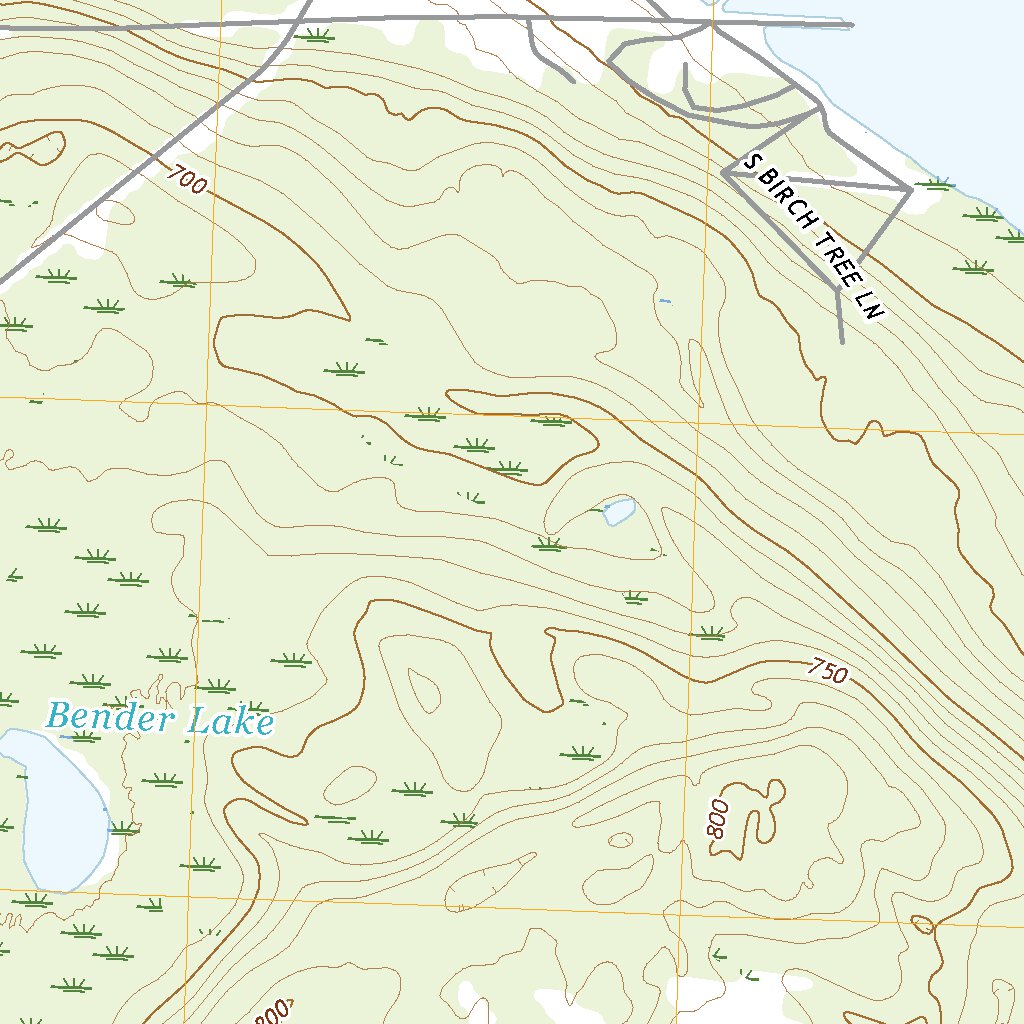 Goetzville, MI (2019, 24000-Scale) Map by United States Geological ...