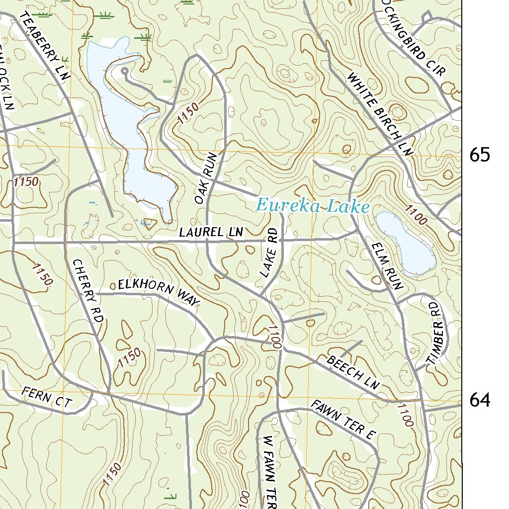 Lake George, MI (2019, 24000-Scale) Map by United States Geological ...