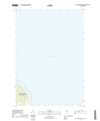 North Manitou Island OE NE, MI (2019, 24000-Scale) Map by United States ...