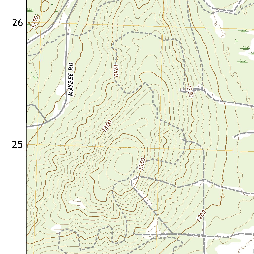Saint Helen NW, MI (2019, 24000-Scale) Map by United States Geological ...