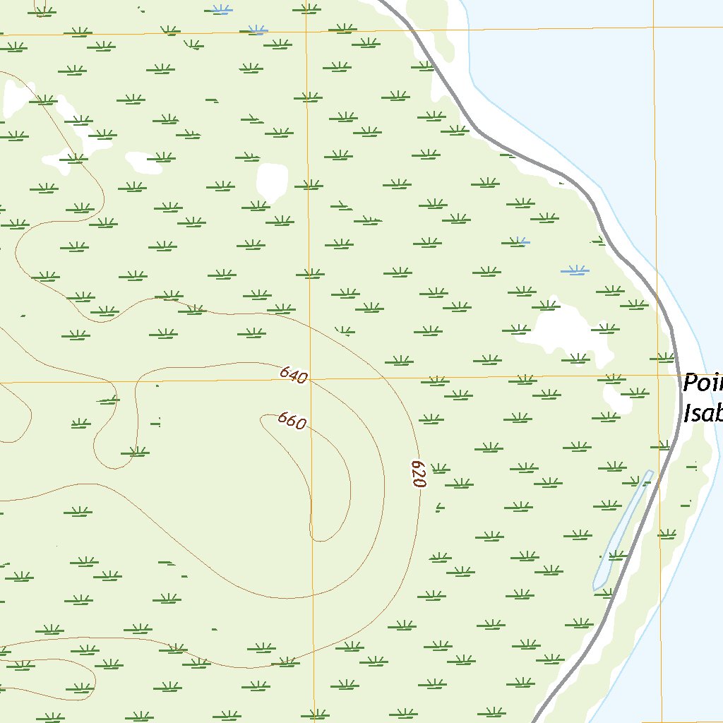 Point Isabelle, MI (2019, 24000-Scale) Map by United States Geological ...