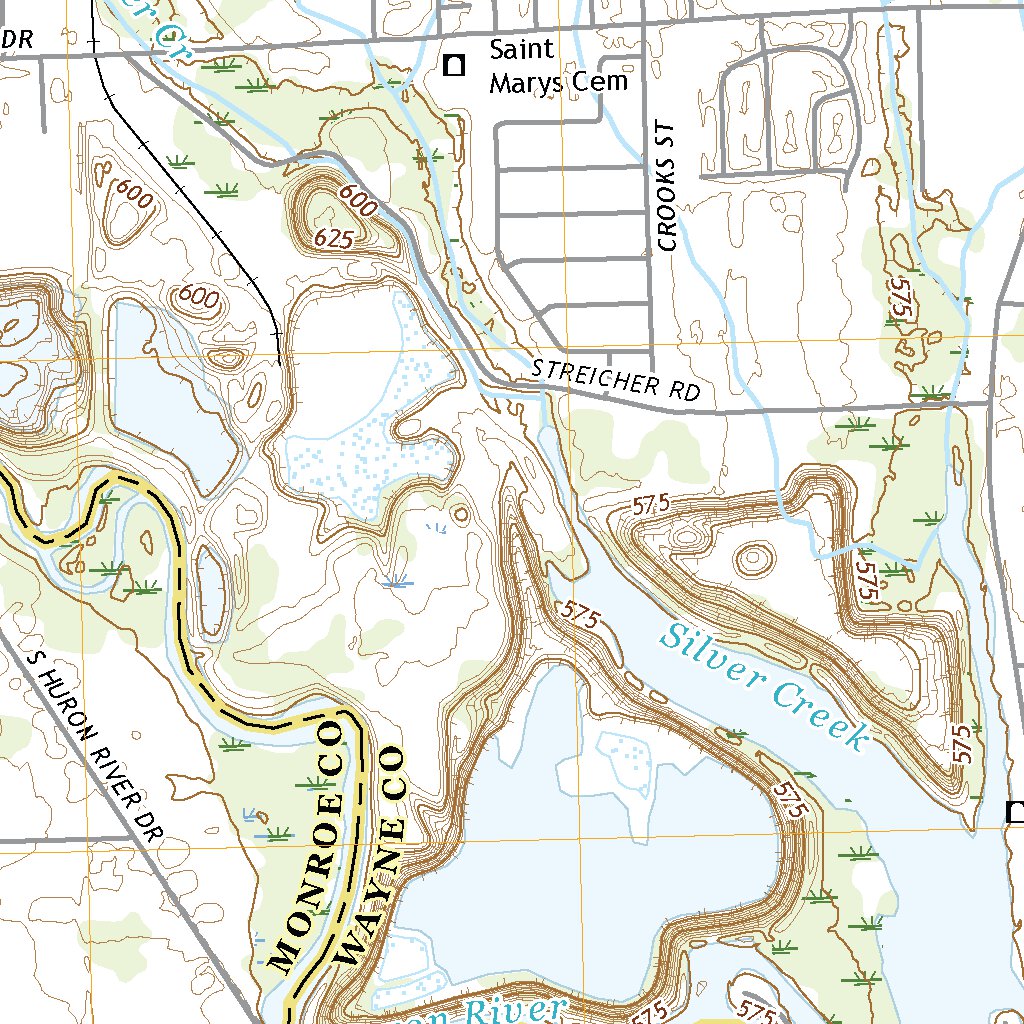 Rockwood, MI (2019, 24000-Scale) Map by United States Geological Survey ...