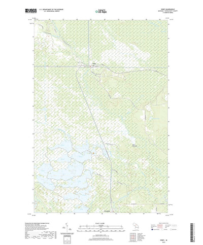 Seney, MI (2019, 24000-Scale) Map by United States Geological Survey ...